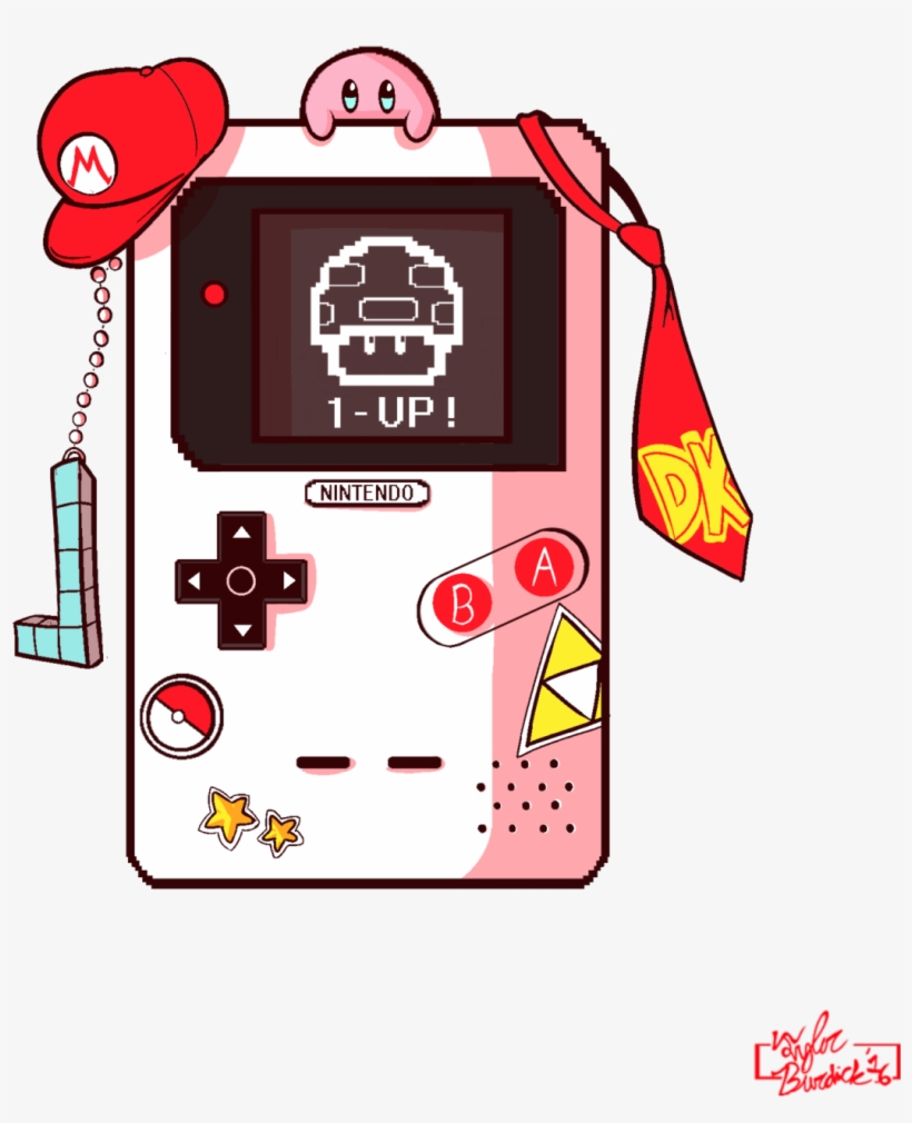 Game Boy Color - Cartoon - Free Transparent PNG Download - PNGkey