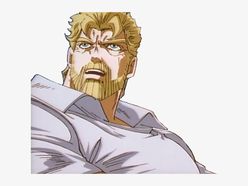 Joseph Joestar Stardust Crusaders Jojo's Bizarre Adventure - Cartoon ...