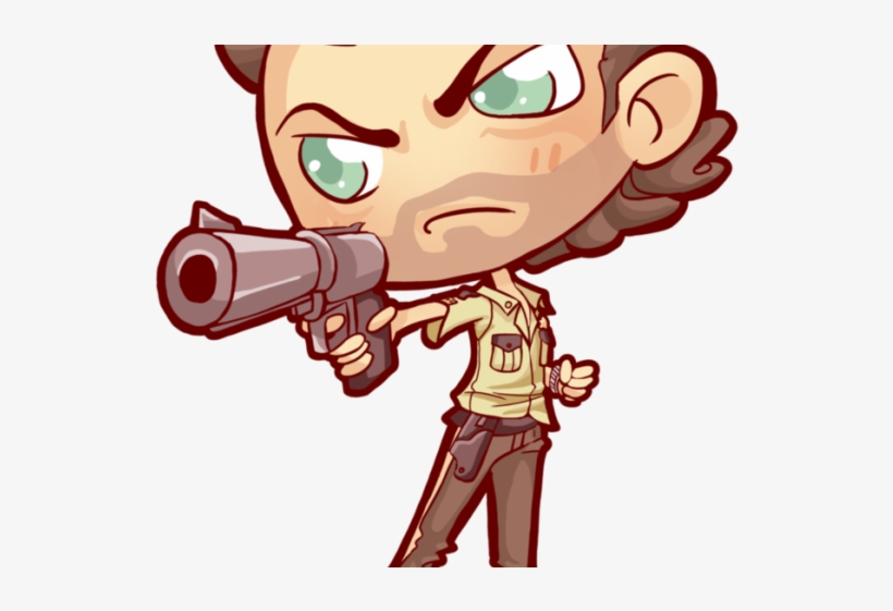 The Walking Dead Clipart Negan - Cartoon - Free Transparent PNG ...
