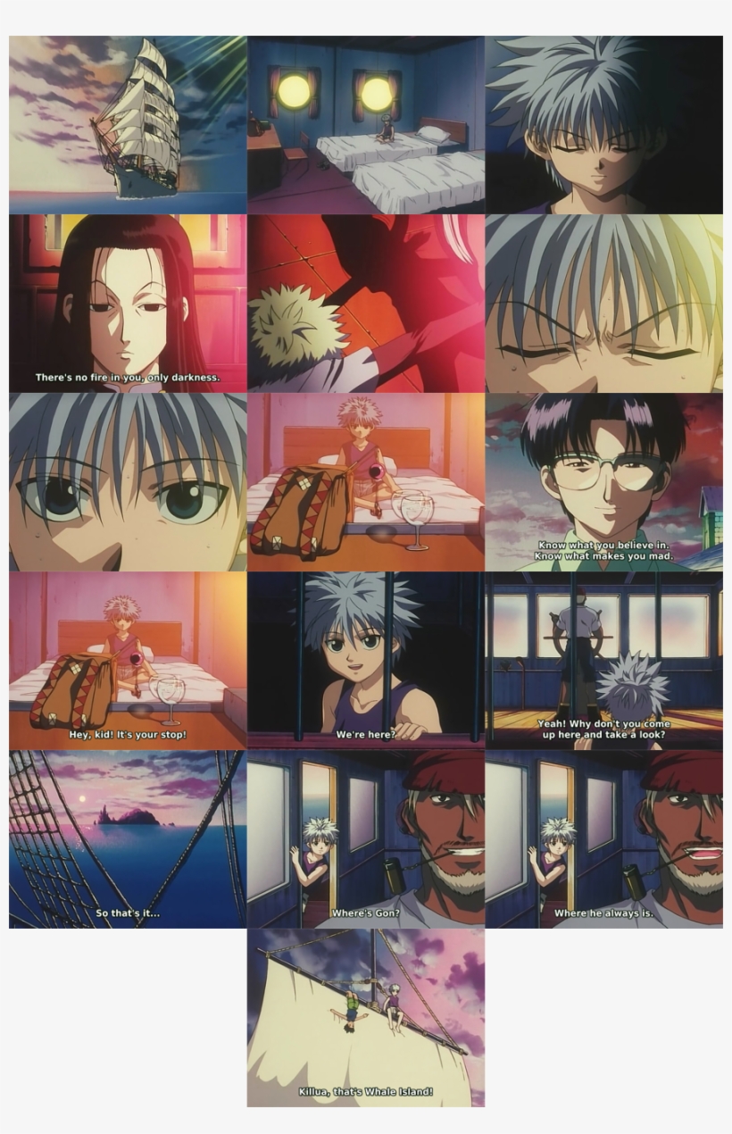 Killua Remembering Illumi's Words From The Exam, But - Cartoon - Free ...