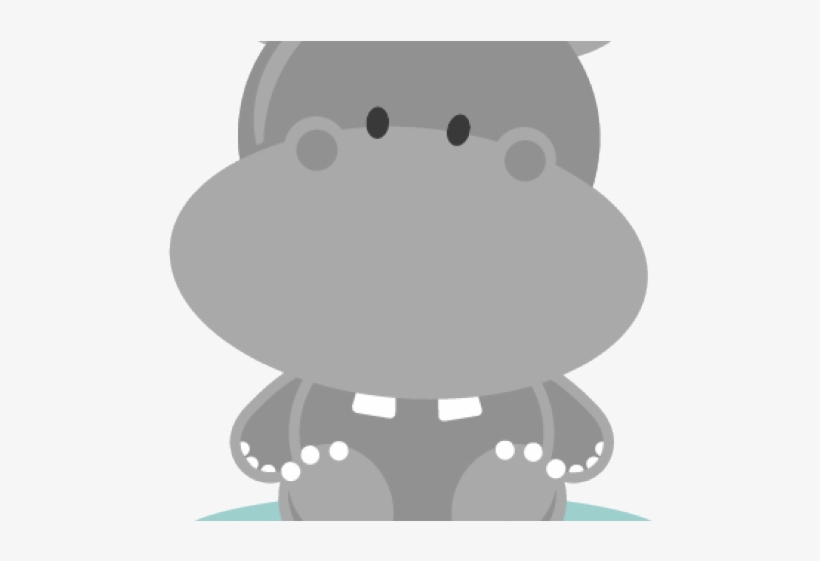 Baby Hippo Clipart Png - Free Transparent PNG Download - PNGkey