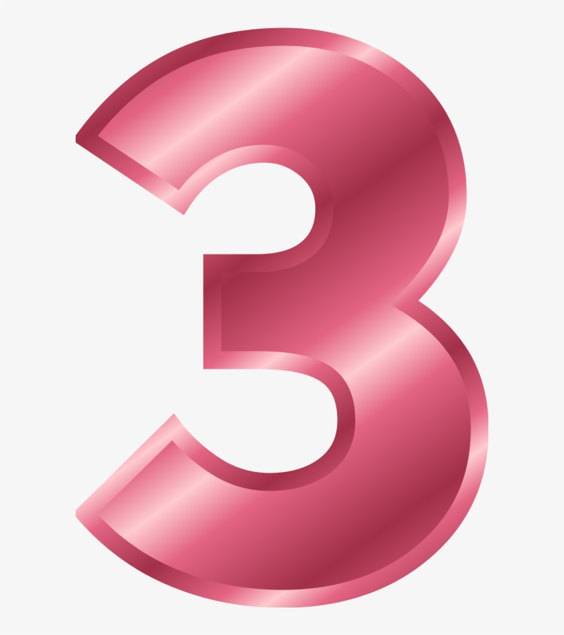 Number Three Clipart