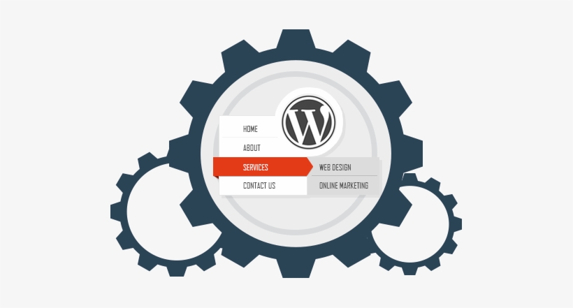 Custom Wordpress Website Design - Vector Graphics - Free Transparent ...