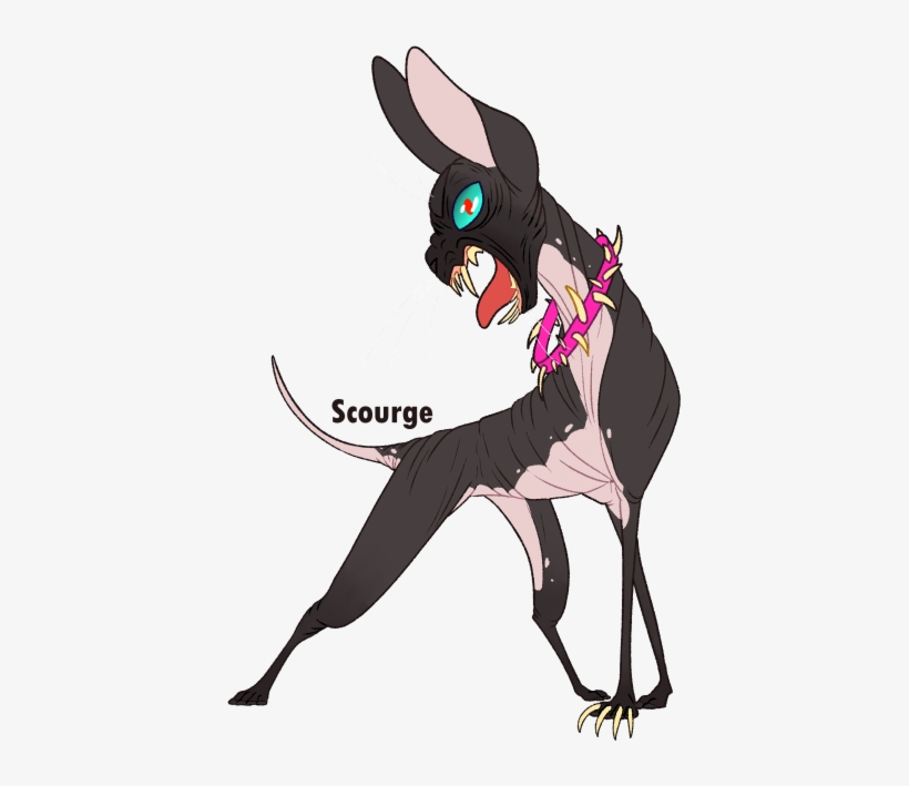 Golden Claws, Hot Pink Collar - Cartoon - Free Transparent PNG Download ...