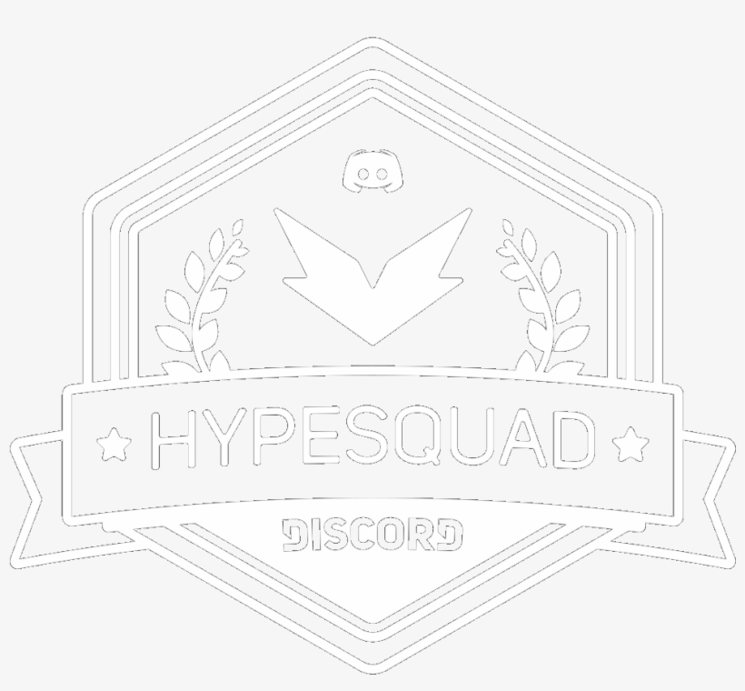 Join The Discord Hypesquad - Line Art - Free Transparent PNG Download ...