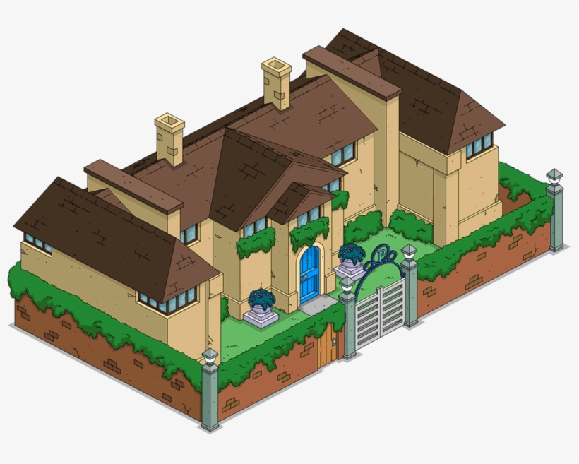 Herb Powell Powell Motors Powell Mansion - Simpsons Herb Powell Family ...