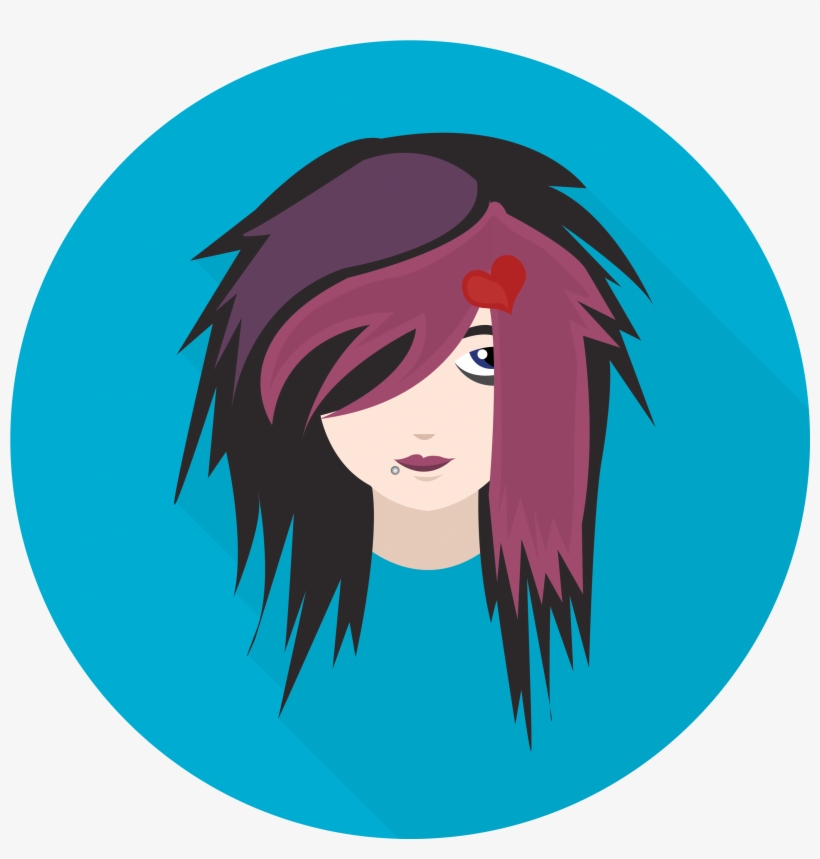 For Actor Emo Girl - Cartoon - Free Transparent PNG Download - PNGkey