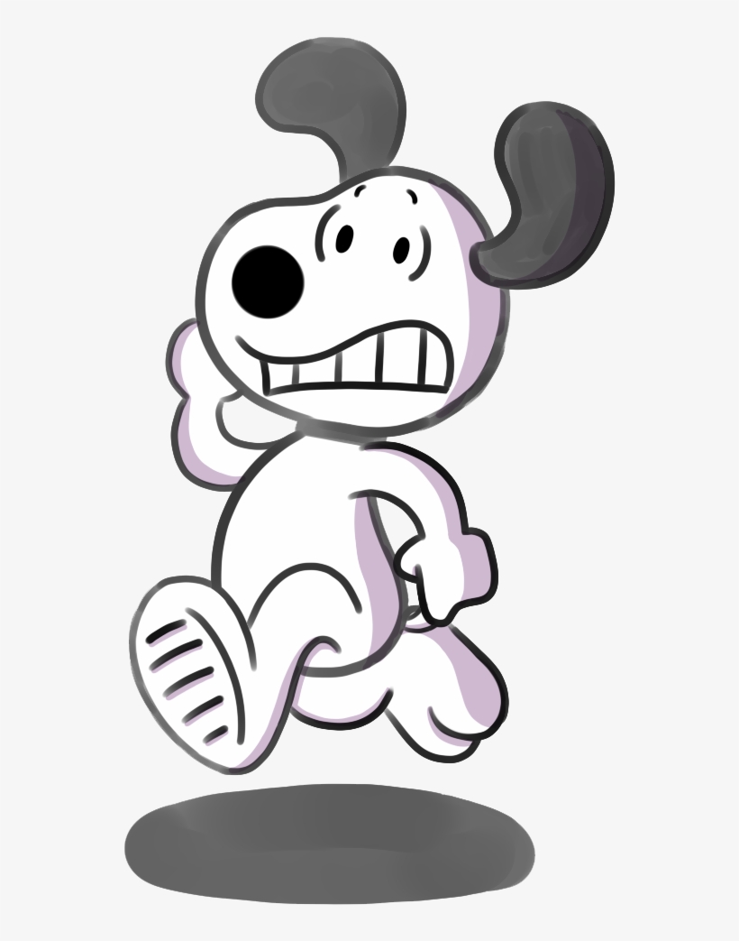 Snoopy Running