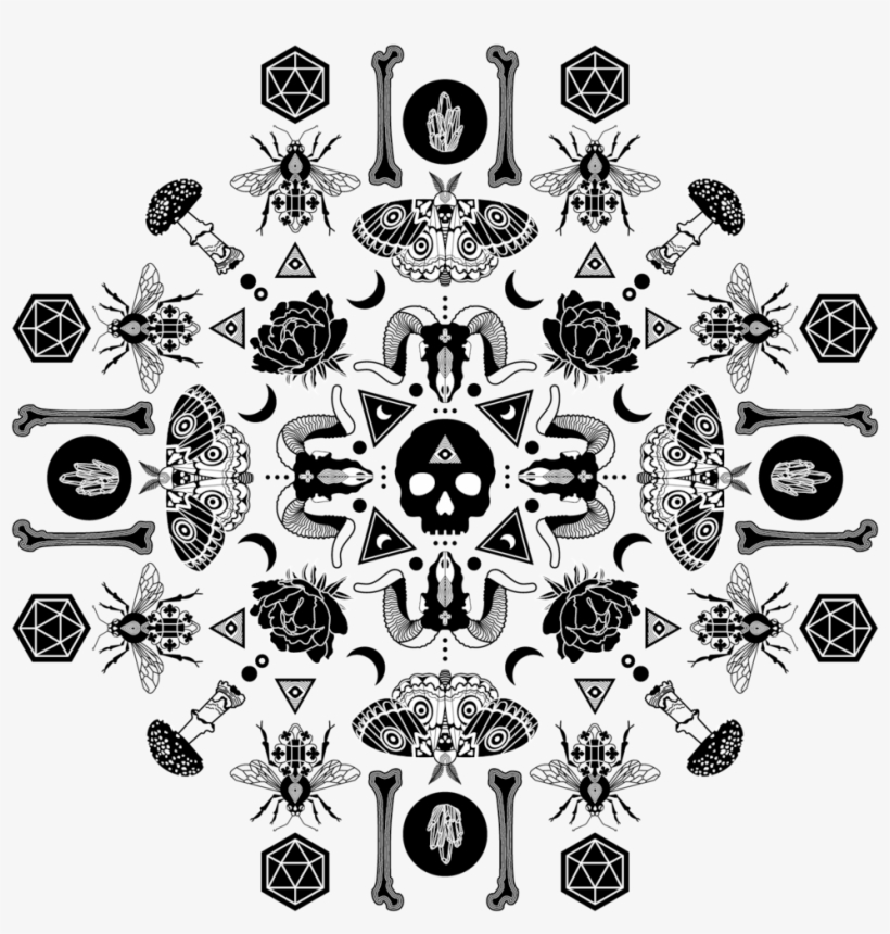 Skull-pattern - Free Transparent PNG Download - PNGkey