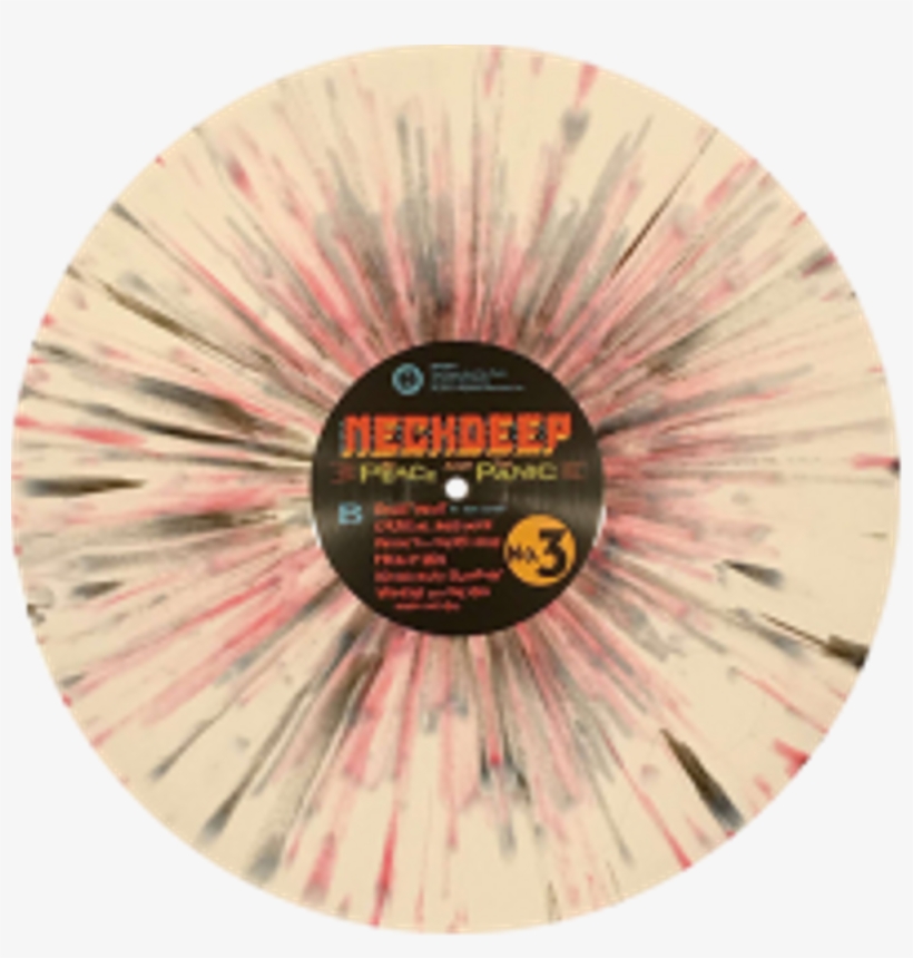 Neckdeep Sticker - Neck Deep Peace And Panic Vinyl - Free Transparent ...