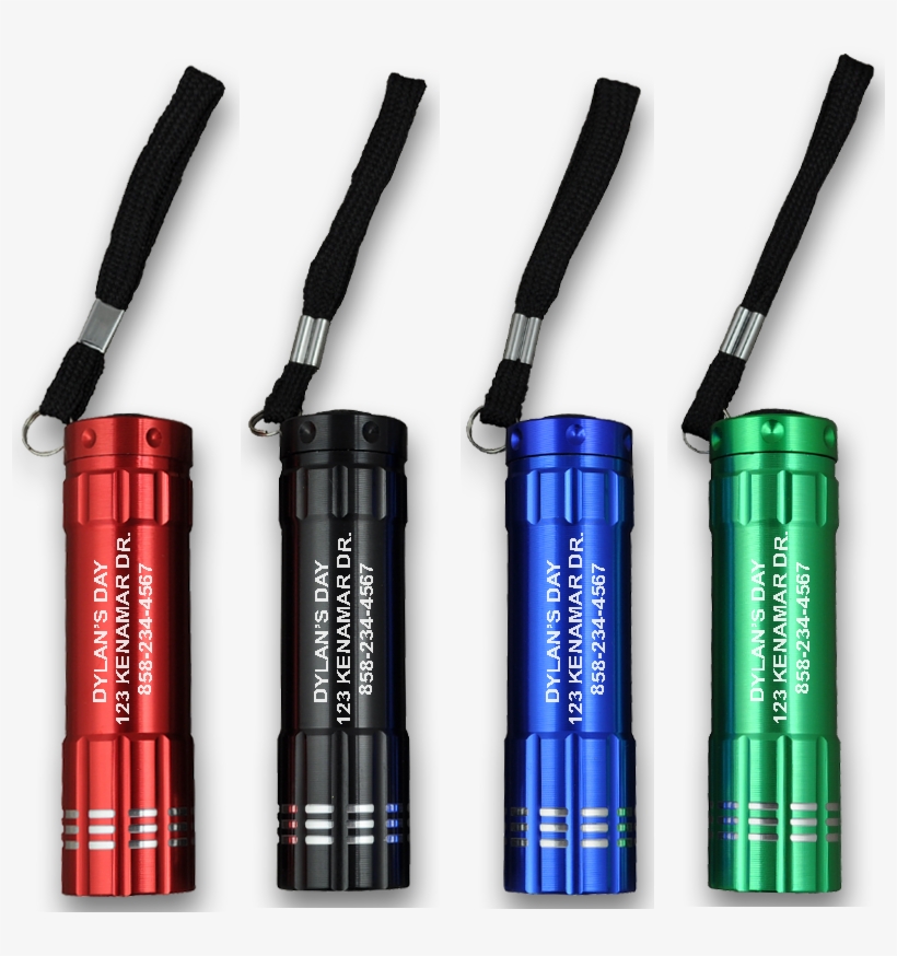 9 Led - Promotional Mini Flashlight Png - Free Transparent PNG Download ...