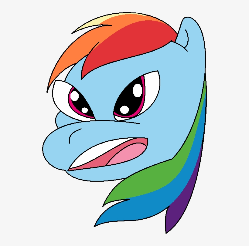 Applebeans, Rainbow Dash, Ronbow Dosh, Safe, Simple - Cartoon - Free ...