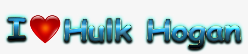 Hulk Hogan Love Name Heart Design Png - Graphic Design - Free ...
