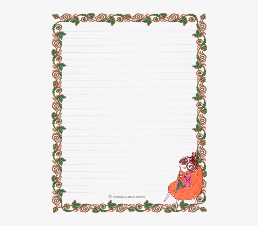 Journal Page Template Art Exhibition With Journal Page - Printable ...