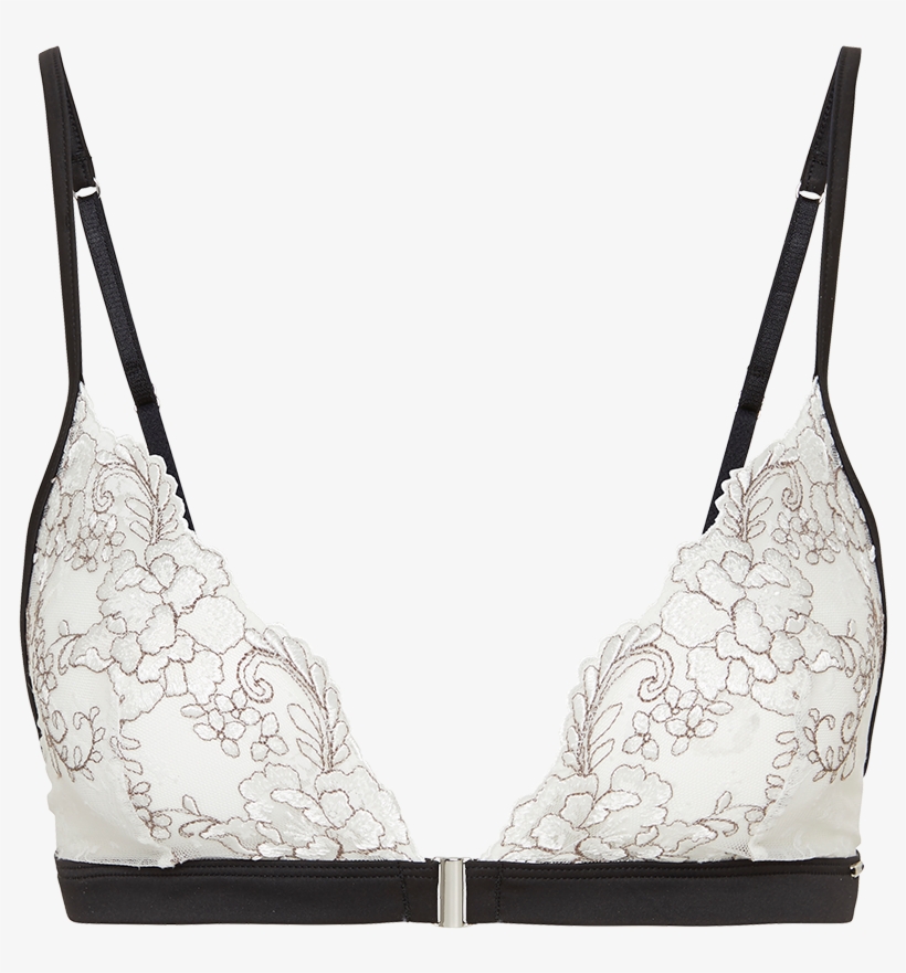 Bralette With Lace White - Brassiere - Free Transparent PNG Download ...