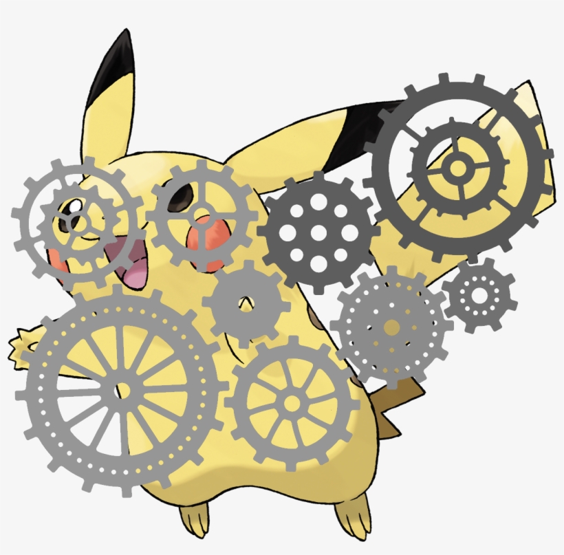 View Steampunk , - Pokemon Pikachu - Free Transparent PNG Download - PNGkey