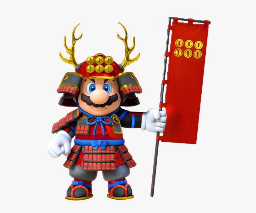 Gaijin Goombah - Mario Samurai - Free Transparent PNG Download - PNGkey