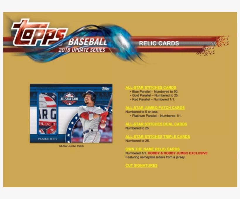 2018 Topps Update Series - Free Transparent PNG Download - PNGkey