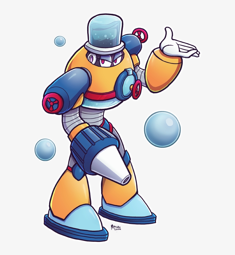 Megaman Aquaman - Free Transparent PNG Download - PNGkey