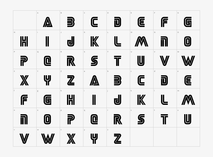 Glyph Map - Monochrome - Free Transparent PNG Download - PNGkey
