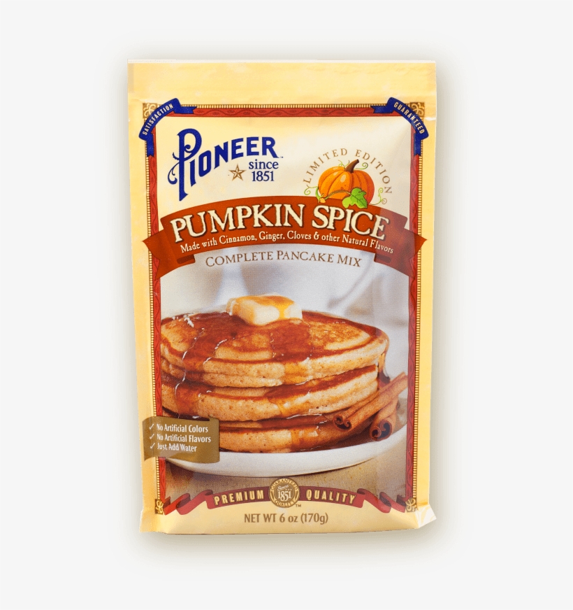 Pumkin Spice Complete Pancake Mix - Pancake - Free Transparent PNG ...