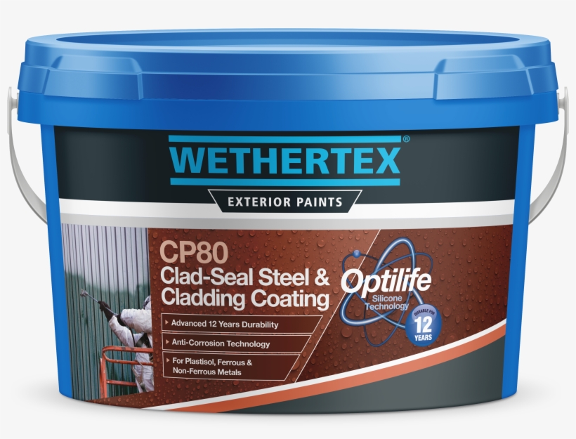 Wethertex Cp80 Steel & Cladding Paint - Paint - Free Transparent PNG ...