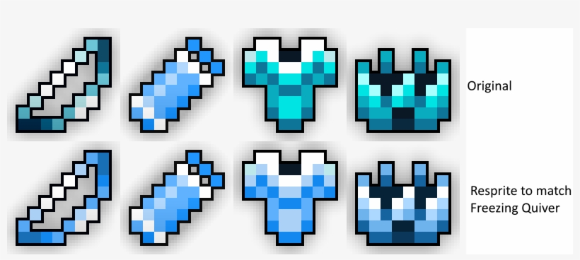 [art]reskin Every Ice Piece To Match The Freezing Quiver - Free ...