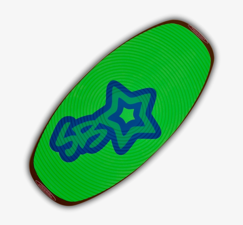 Skimboard Pro Fstt Eva Green Neon Skimboard Star - Illustration - Free ...