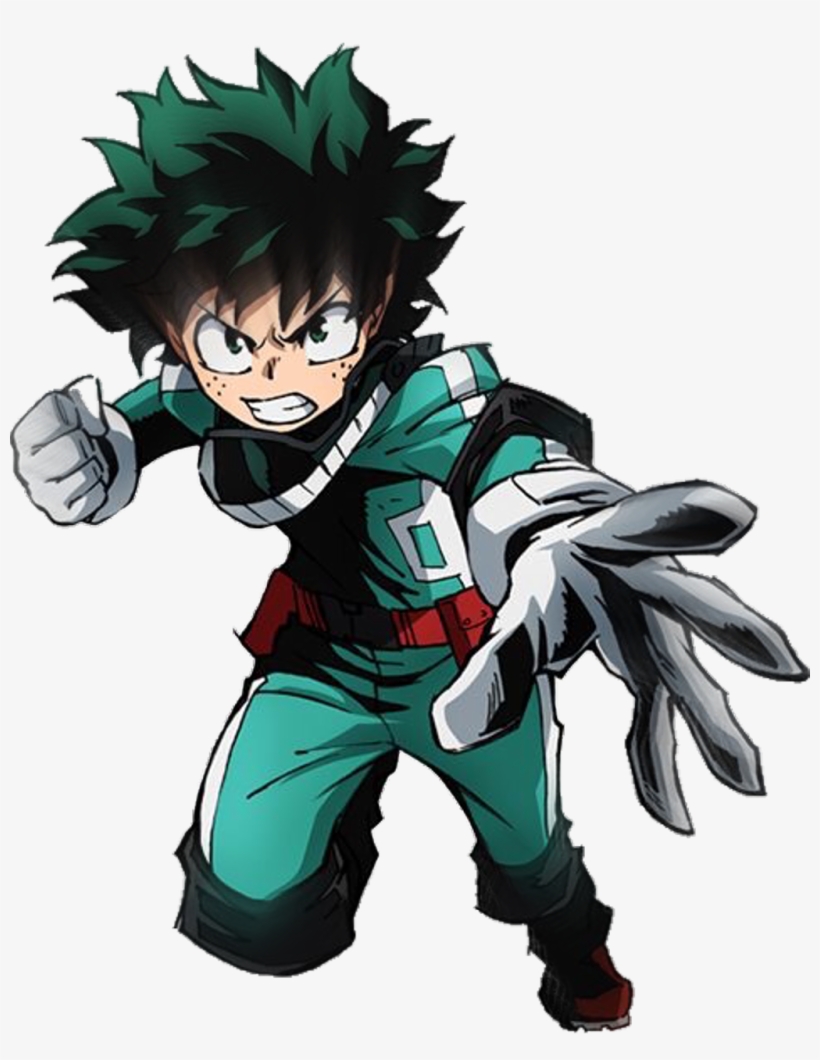 Midoriya Sticker - My Hero Academia Png - Free Transparent PNG Download ...