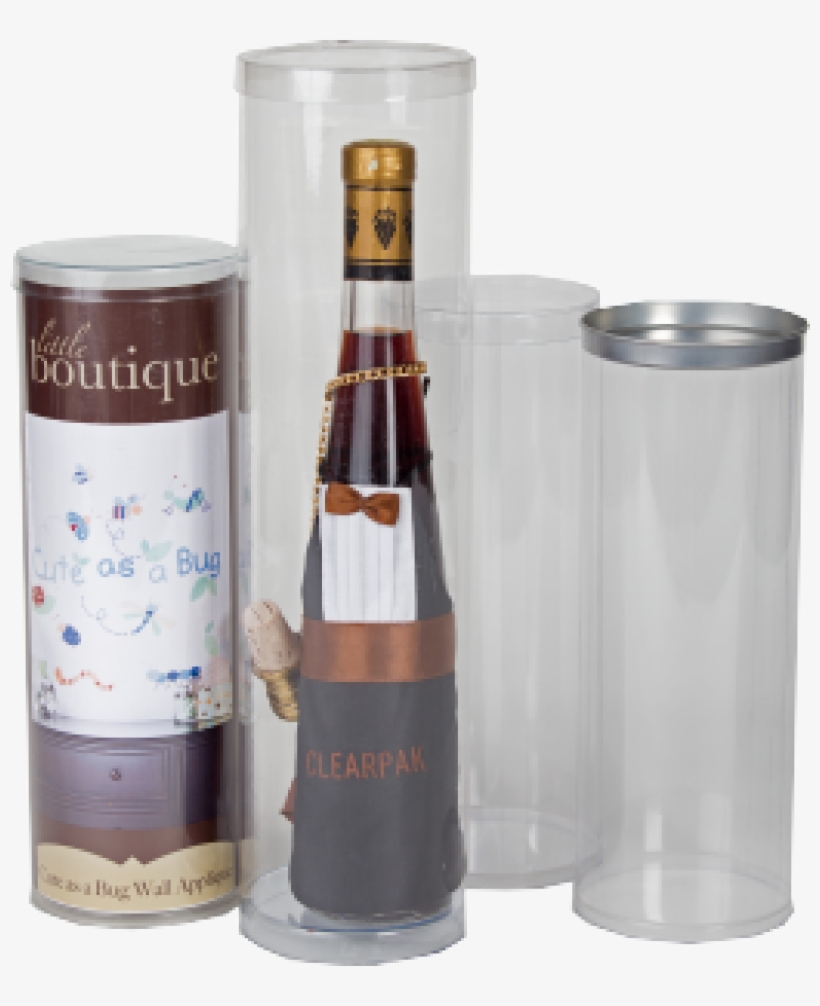 Clear Packaging Tubes Clearpak - Wine Bottle Tube Packaging - Free ...