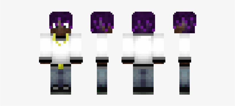 Minecraft Skin Lil Uzivert - Minecraft - Free Transparent PNG Download ...