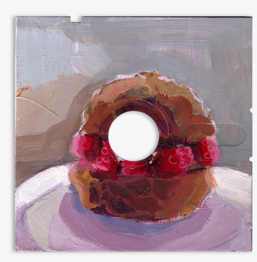 Acrylic And Collage On Floppy Disks - Kuchen - Free Transparent PNG ...