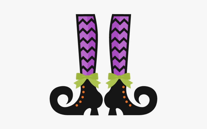 Legs Clipart Cute Halloween Witch - Witch Legs Png - Free Transparent ...