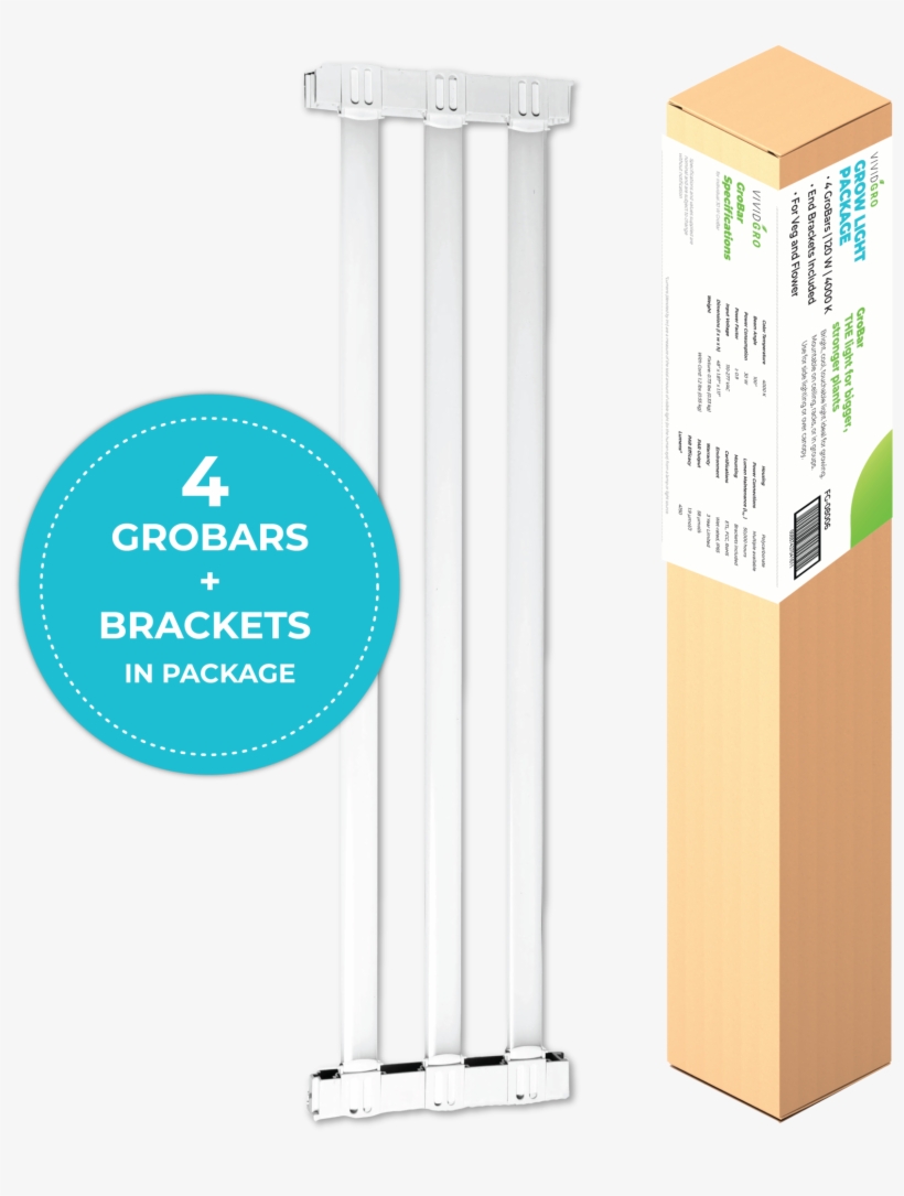 Grobar 120 W Package - Grow Light - Free Transparent PNG Download - PNGkey