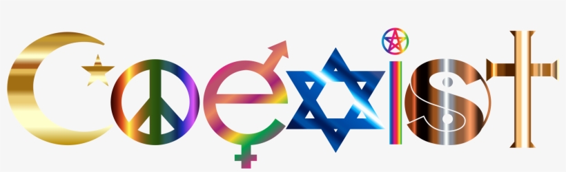 This Free Icons Png Design Of Coexist Ornate - Free Transparent PNG ...