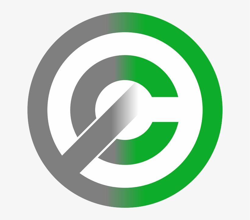 Cc0, License, Copyright, Copyright-free, Green - Public Domain Tag ...