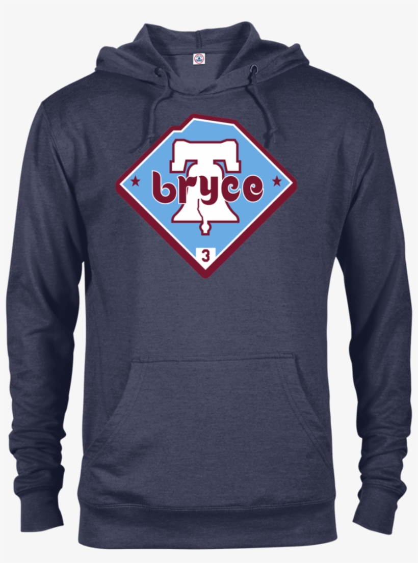 Bryce Harper Throwback Hoodie / Unisex Phillies - Free Transparent PNG ...