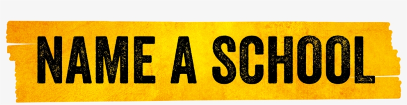 Name A School - Free Transparent PNG Download - PNGkey