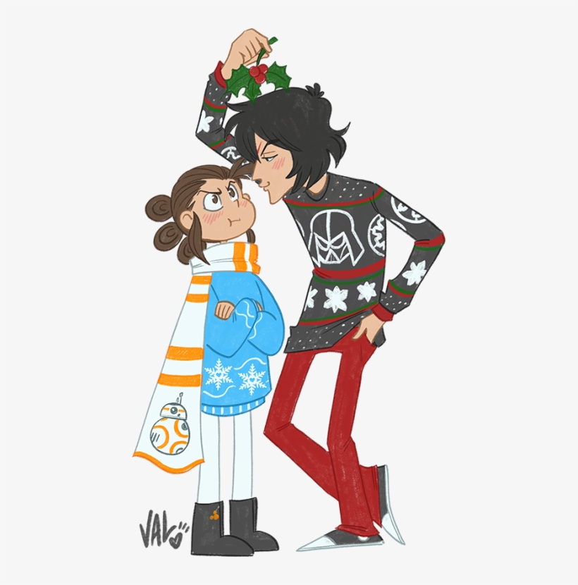 Star Wars Christmas Clipart - Rey Star Wars Christmas - Free ...