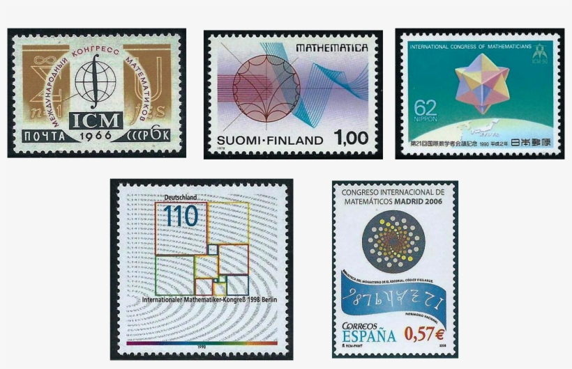 Since 1897 International Congresses Of Mathematicians - Postage Stamp ...