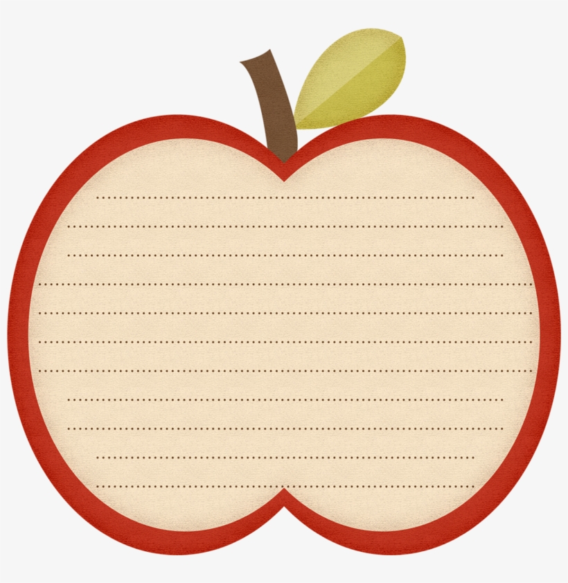 journaling‿ ⁀°•• - Scrapbooking Apple Png - Free Transparent PNG ...