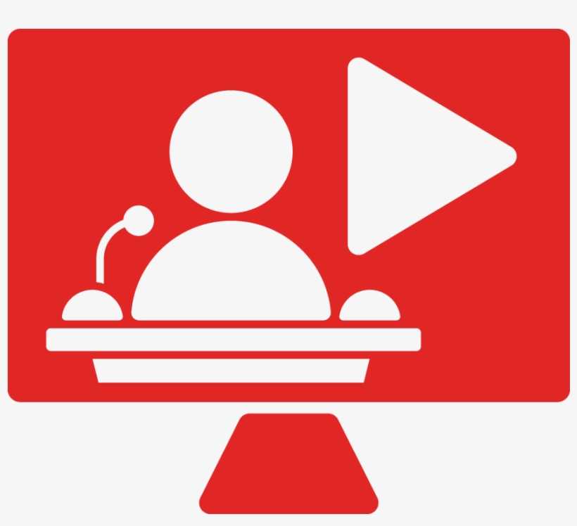 Webinar-icon - Red Webinar Icon - Free Transparent PNG Download - PNGkey