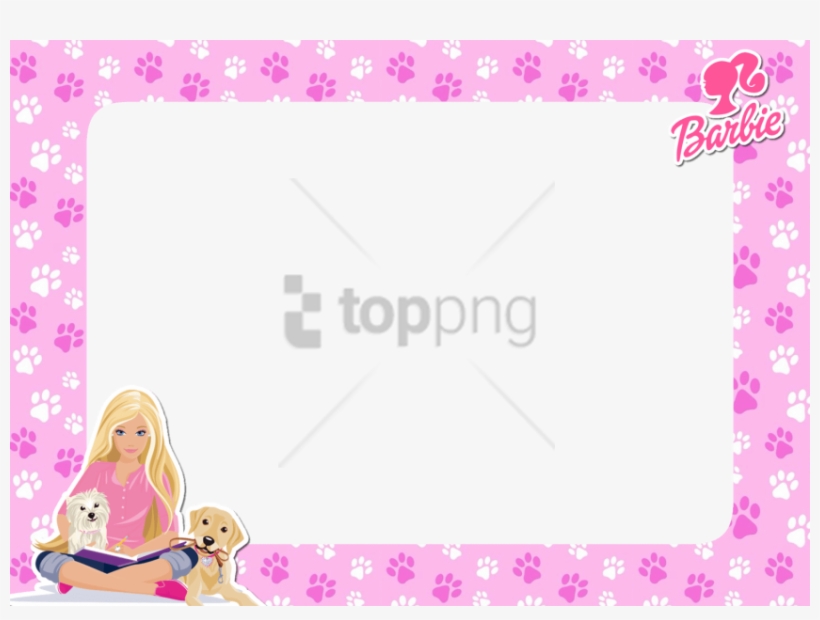 Free Png Download Barbie - Barbie Borders And Frames - Free Transparent ...