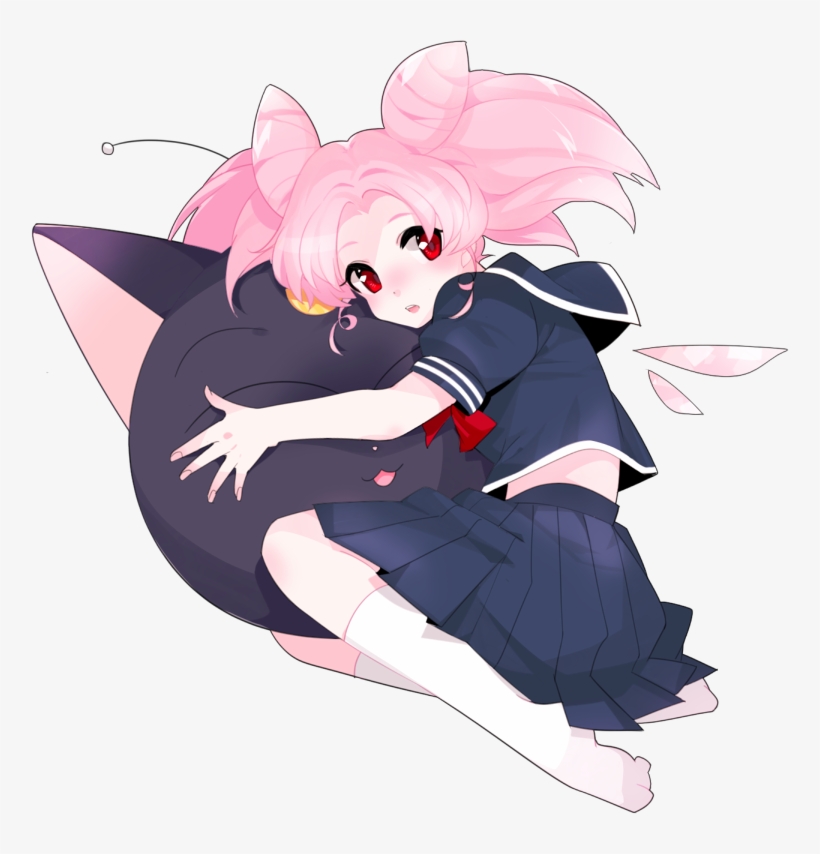 Chibi Usa And Luna-p Drawn By 2rott ( - Cartoon - Free Transparent PNG ...