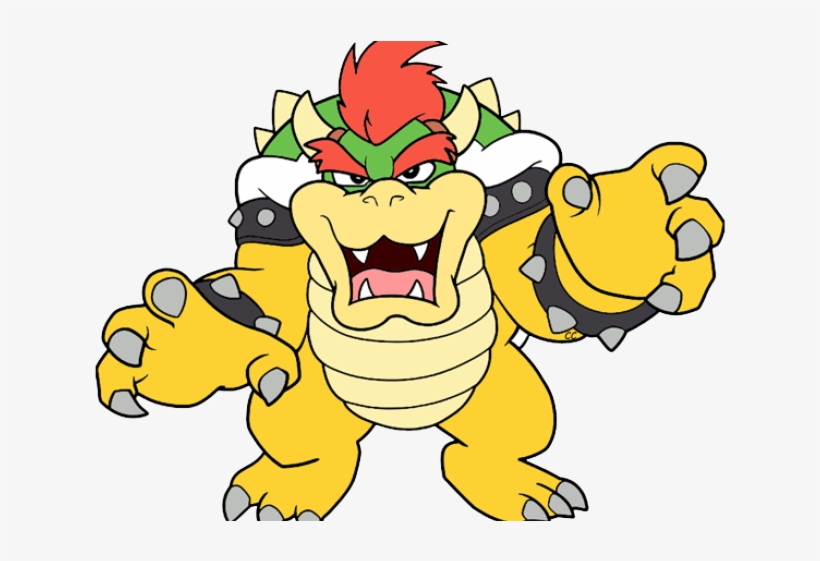 Bowser Mario Kart Cartoon - Free Transparent PNG Download - PNGkey