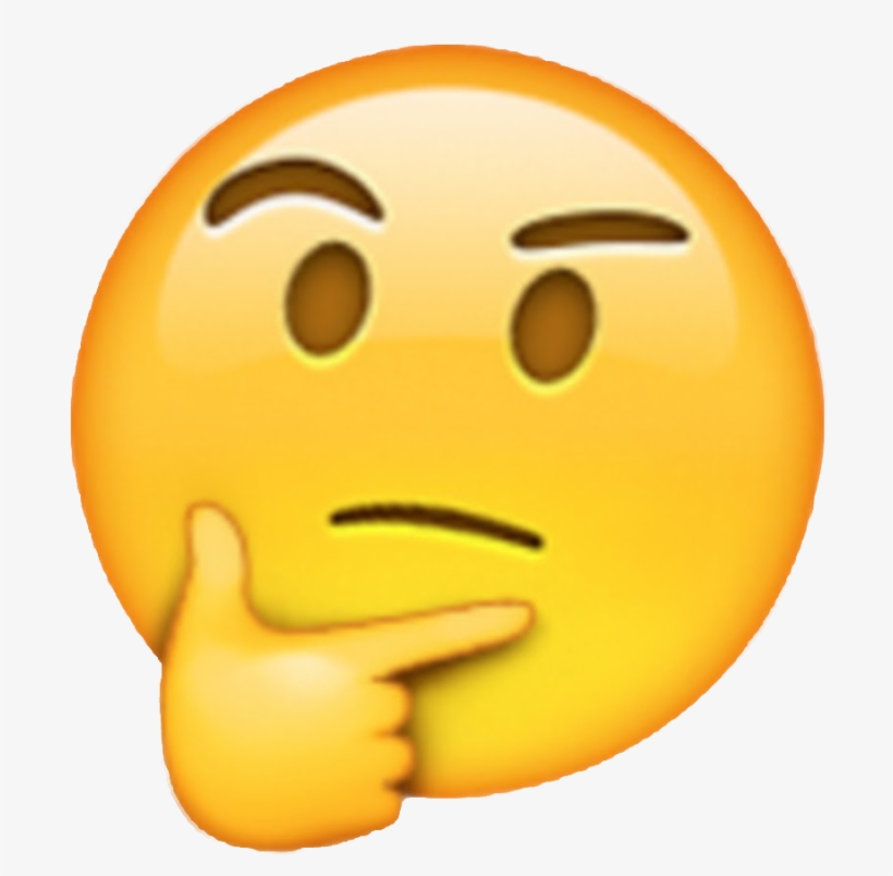 Emoji Hmm - Curious Emoji - Free Transparent PNG Download - PNGkey
