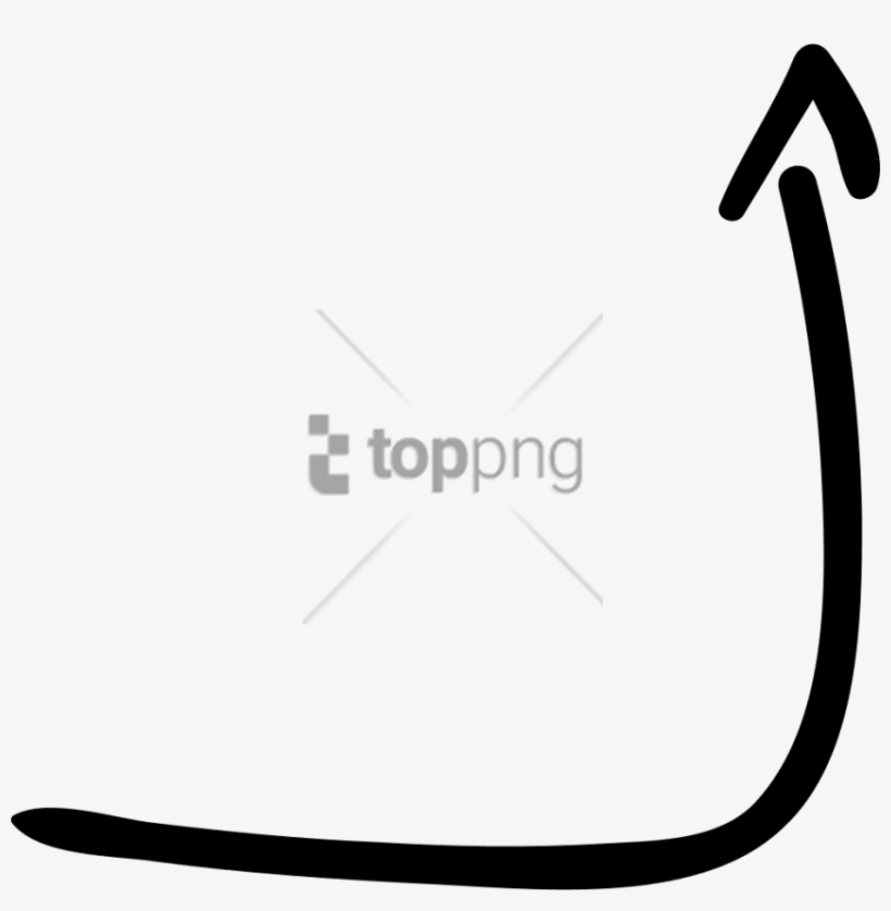 Download Hand Drawn Arrow Up Right Png Images Background - Free ...