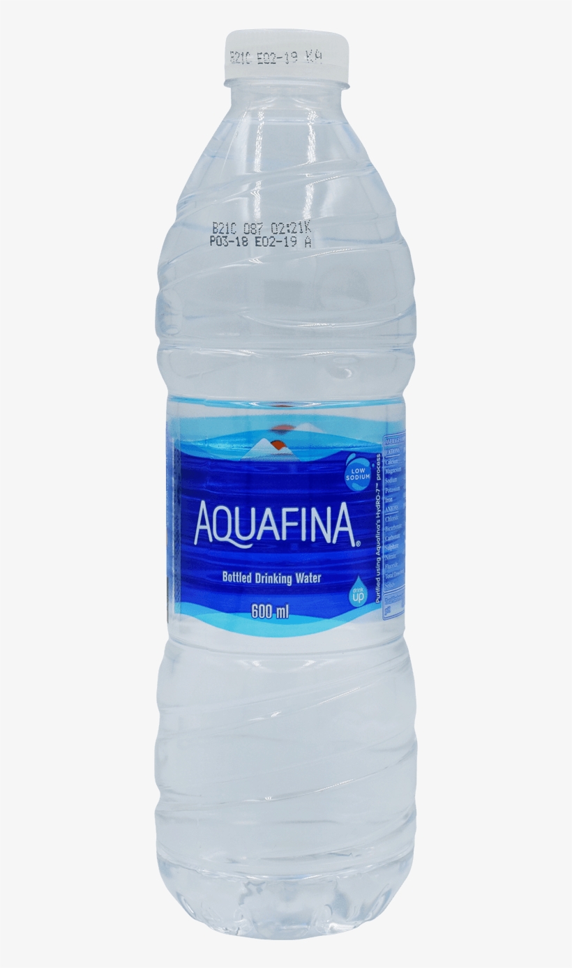 Aquafina Drinking Water 600 Ml - لتر ماء - Free Transparent PNG Download - PNGkey