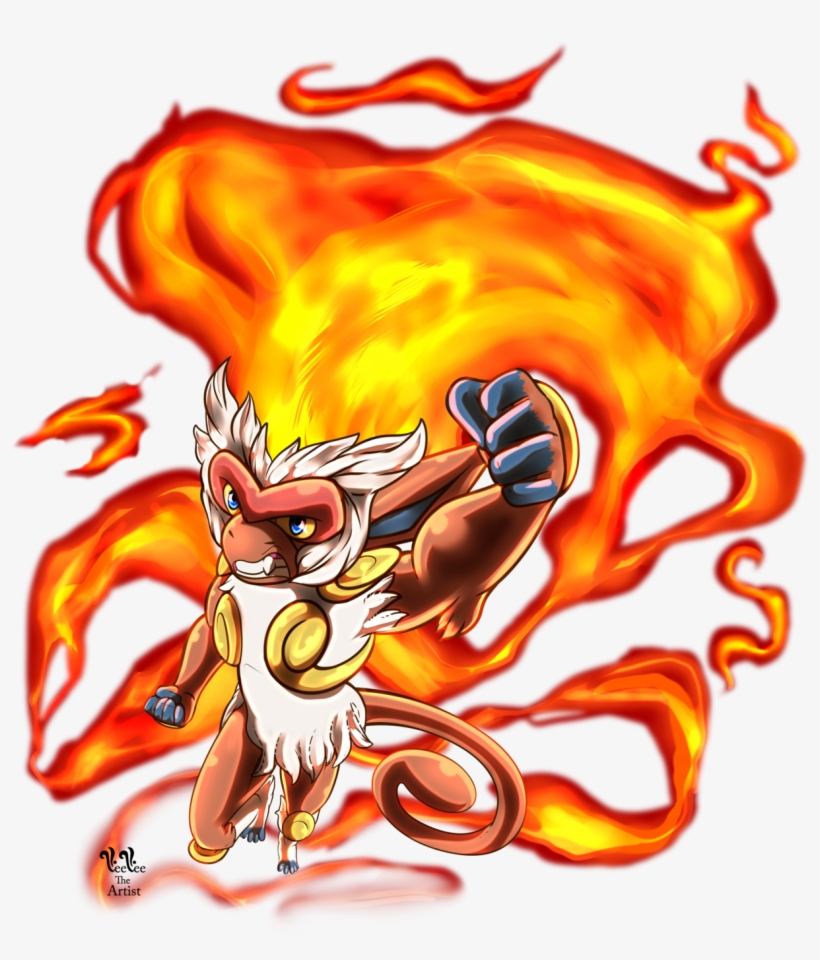 Infernape - Illustration - Free Transparent PNG Download - PNGkey