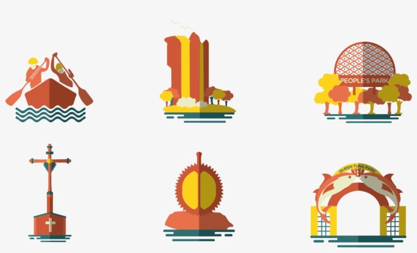 Landmark Clipart Philippines - Luzon Visayas Mindanao Icon - Free ...